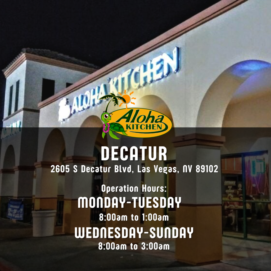 Stores - Aloha Kitchen